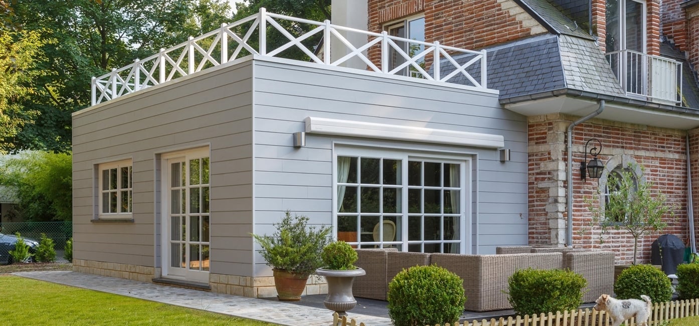 Matériaux de façade pour extension de maison : 4 solutions sublimes